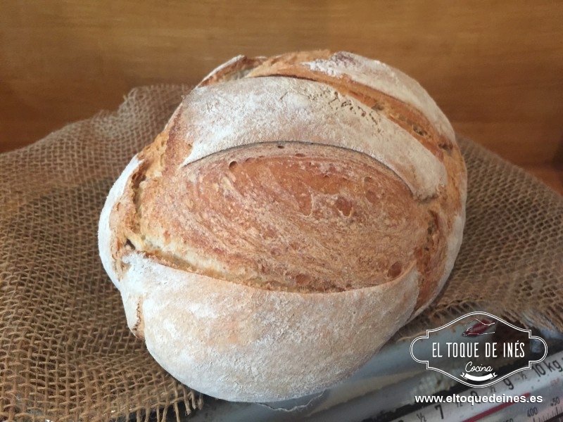 Pan con poolish - El Toque de Inés